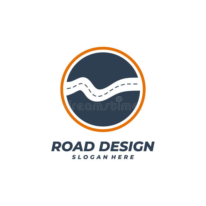 Road Logo Vector Template, Creative Road Logo Design Concepts Stock ...