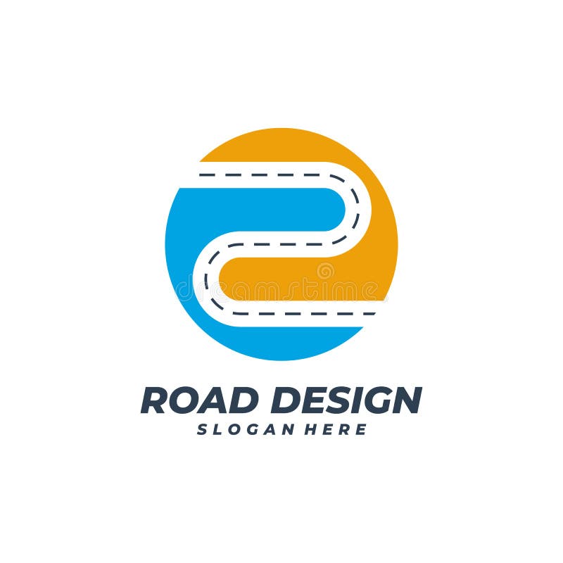 Road Logo Vector Template, Creative Road Logo Design Concepts Stock ...