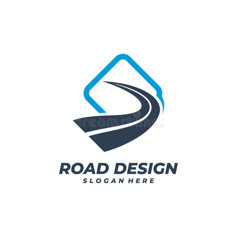 Road Logo Vector Template, Creative Road Logo Design Concepts Stock ...