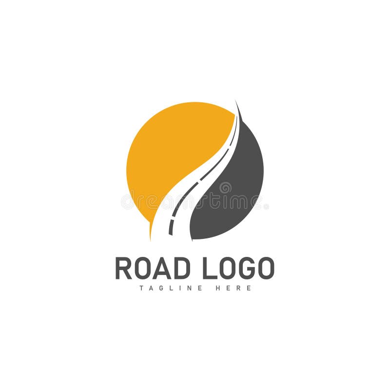 Road Logo Road Logo Vector Template Icon Stock Illustration ...