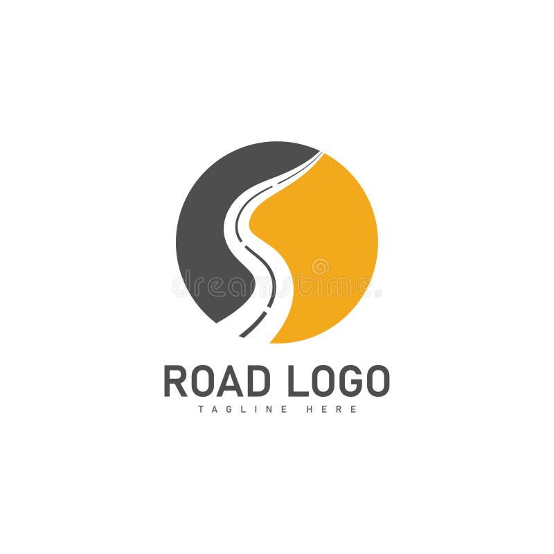 Road Logo Road Logo Vector Template Icon Stock Illustration ...