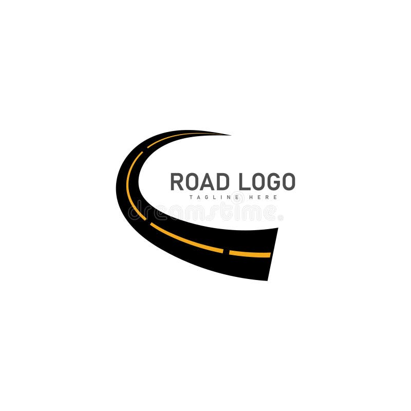 Road Logo Road Logo Vector Template Icon Stock Illustration ...