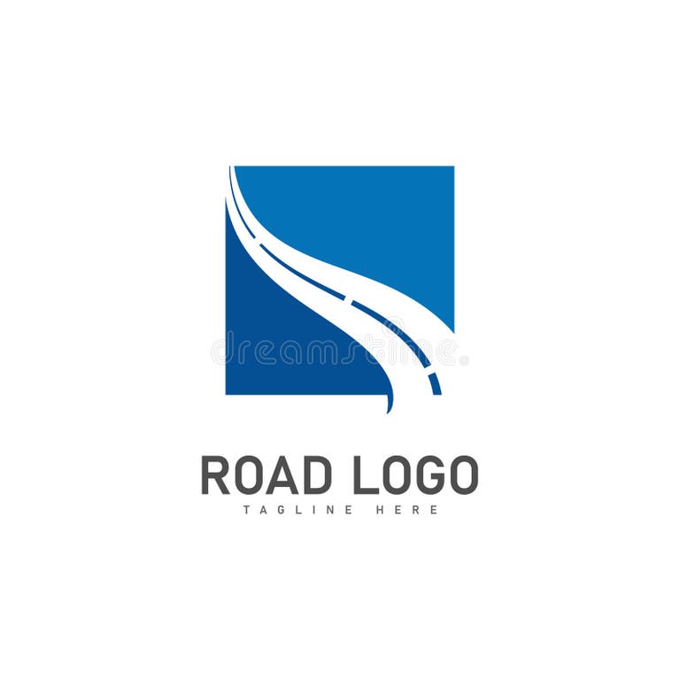 Road Logo Road Logo Vector Template Icon Stock Vector - Illustration of ...