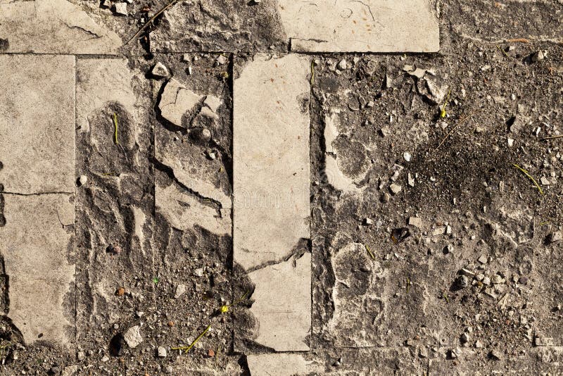 A Road Made of Tiles that Collapsed Stock Photo - Image of floor, road ...