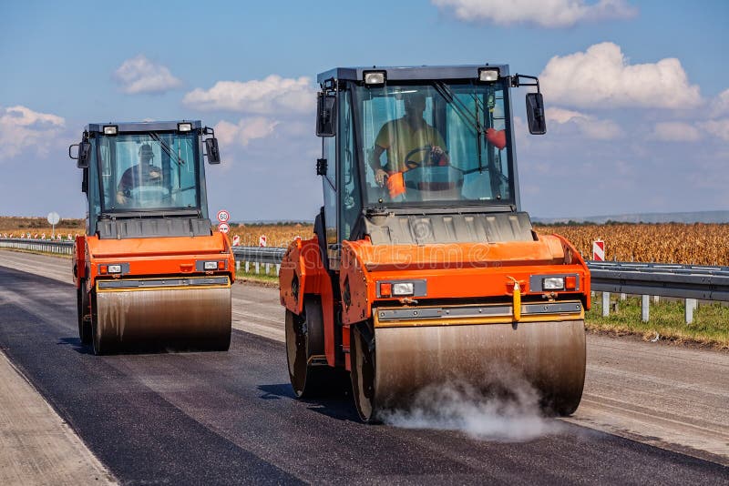 Road making editorial stock photo. Image of bitumen, asphalt - 45530558