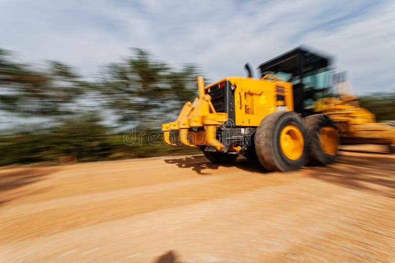 Road making stock photo. Image of heavy, fast, moving - 45506436