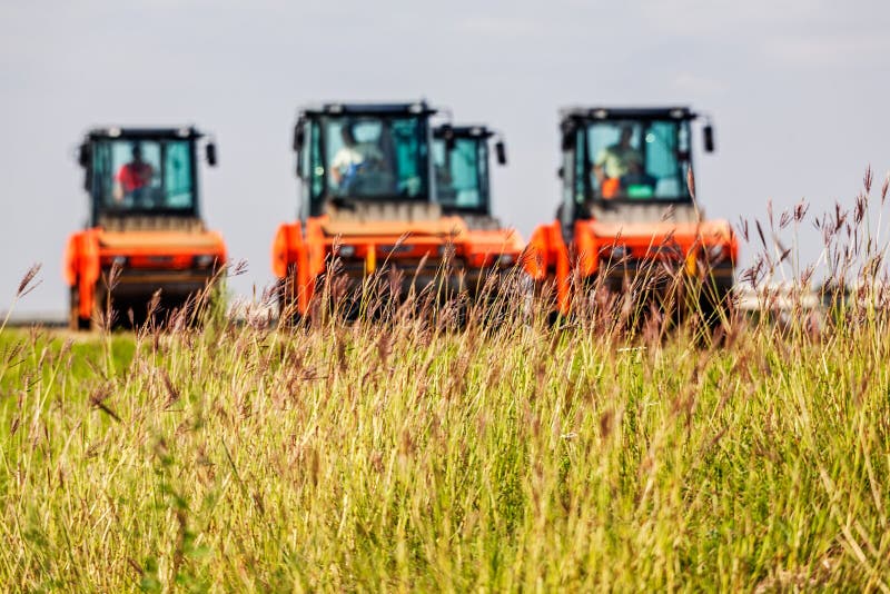 Road making stock image. Image of pressure, lane, construction - 40309893