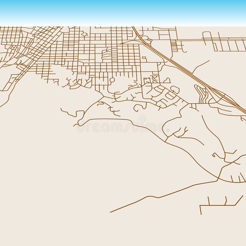 Road Map Background stock vector. Illustration of perspective - 19613433