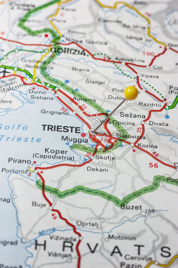 Qurami Trieste Map