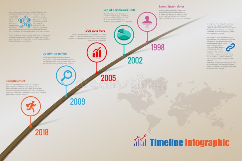 Infographic War Map Pointer. Attack Arrow Icons Flat Simple Style ...