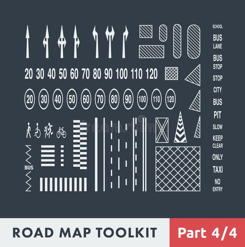 Map Icon Legend Symbol Sign Toolkit Element Stock Vector - Illustration ... Map Icon Legend Symbol Sign Toolkit Element Stock Vector - Illustration ...