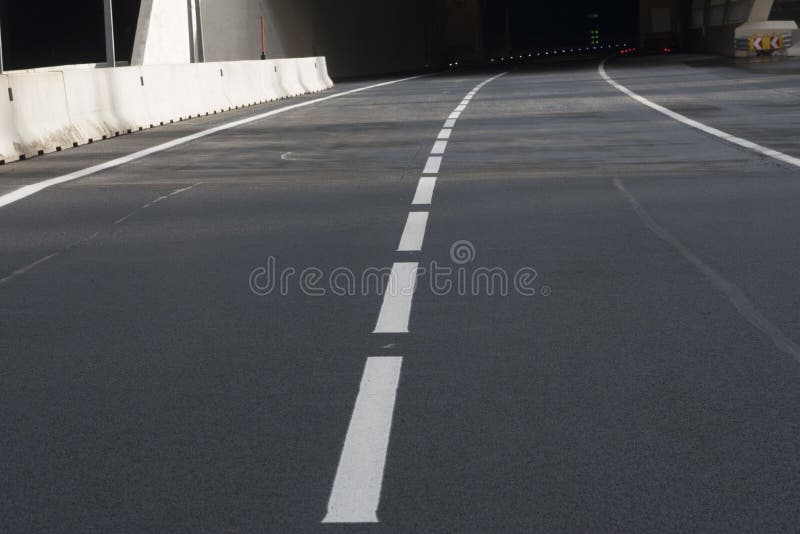 Road Marking or Ground Marking Stock Photo - Image of ways, routes ...