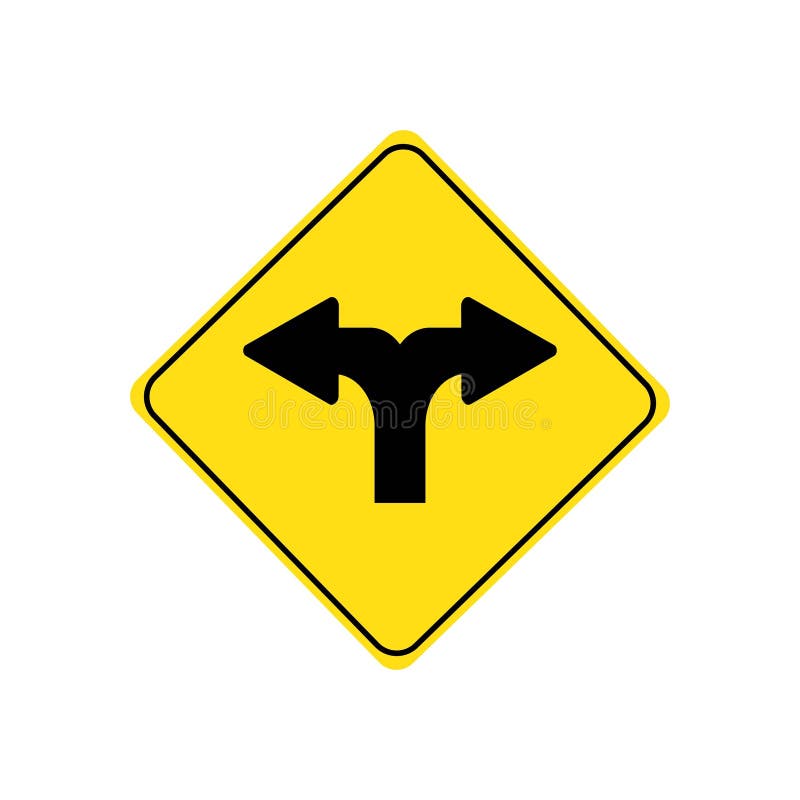 Road marking icon stock vector. Illustration of exclamation - 282881724