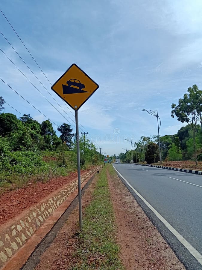 Road Markings and Signs in Front of the Road are Starting To Decline ...