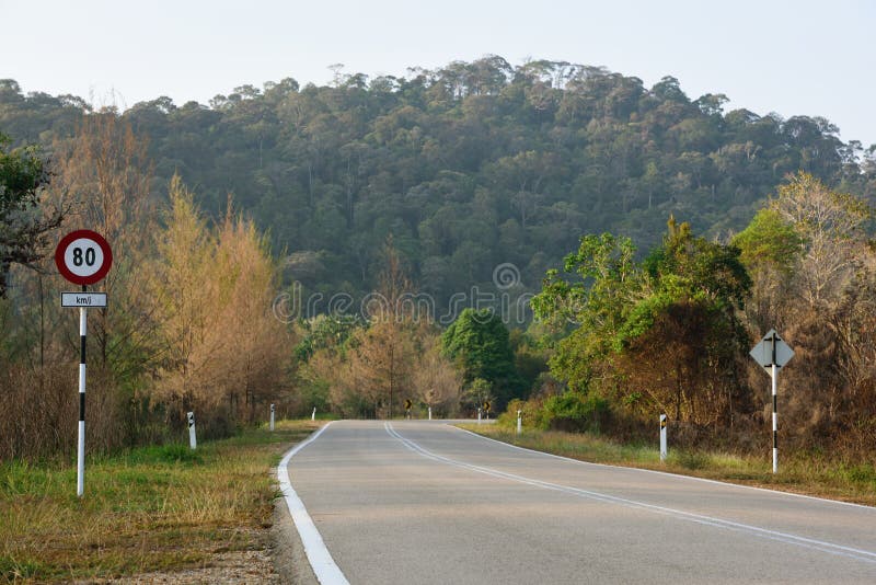 Road in Mersing stock image. Image of seaside, sunrise - 76290733
