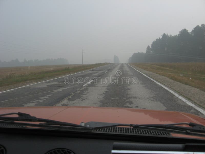 Road to the mist clouds stock image. Image of mist, landmark - 53705535