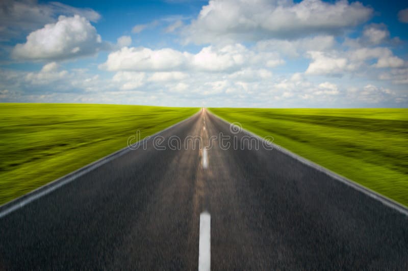 Road in motion stock photo. Image of motion, journey - 13124446