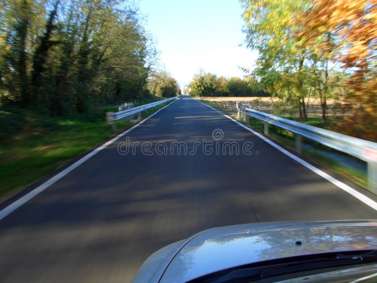 Road motion blur stock image. Image of radial, fall, country - 3927495