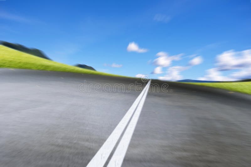 Road Motion stock image. Image of brightly, high, line - 40683151
