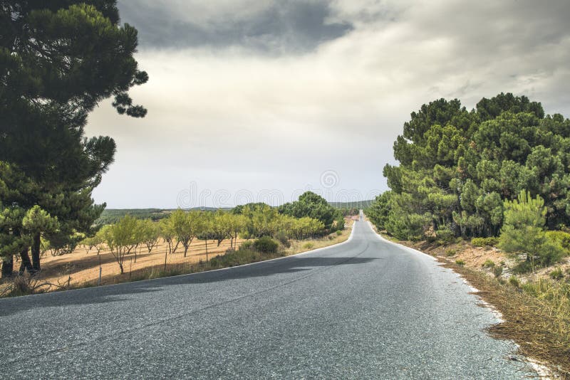 Road in the mountain stock image. Image of grass, destination - 138009393