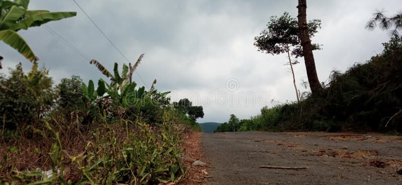 Road in the Mountain Footpath Stock Image - Image of footpath, mountain ...