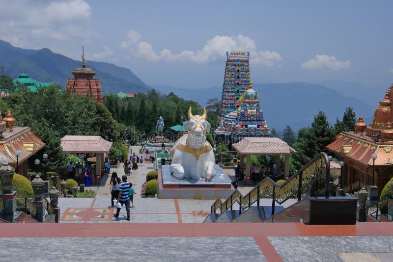 View of Char Dham from Top at Namchi Sikkim India Editorial Photo ...