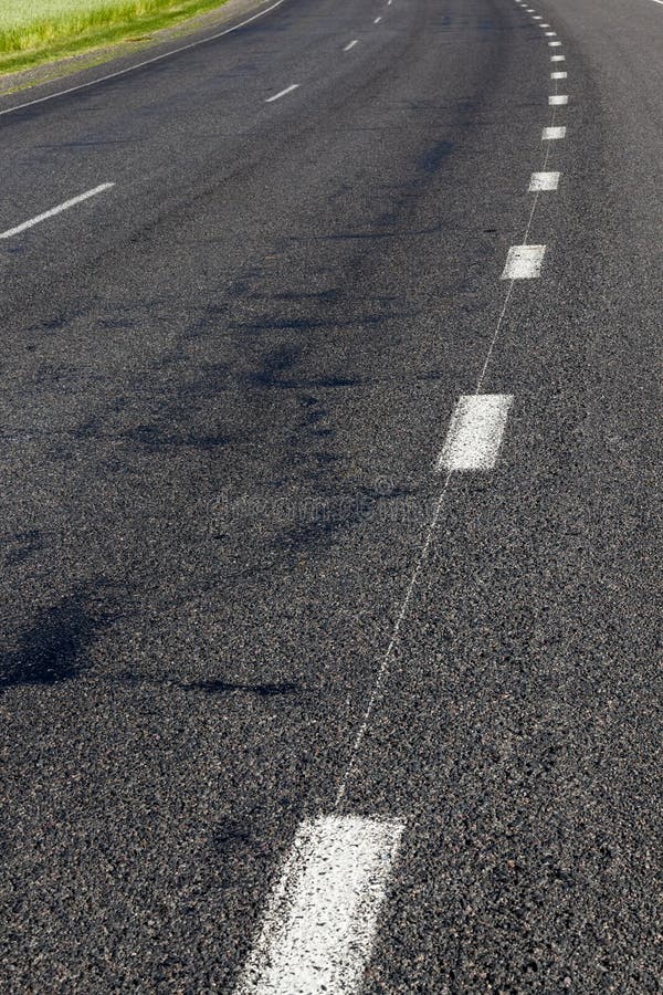 Road for the Movement of Various Vehicles Stock Image - Image of ...