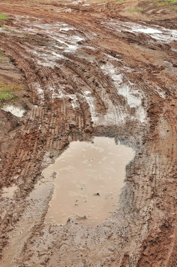 Road mud, horizontal stock photo. Image of condition - 44807896