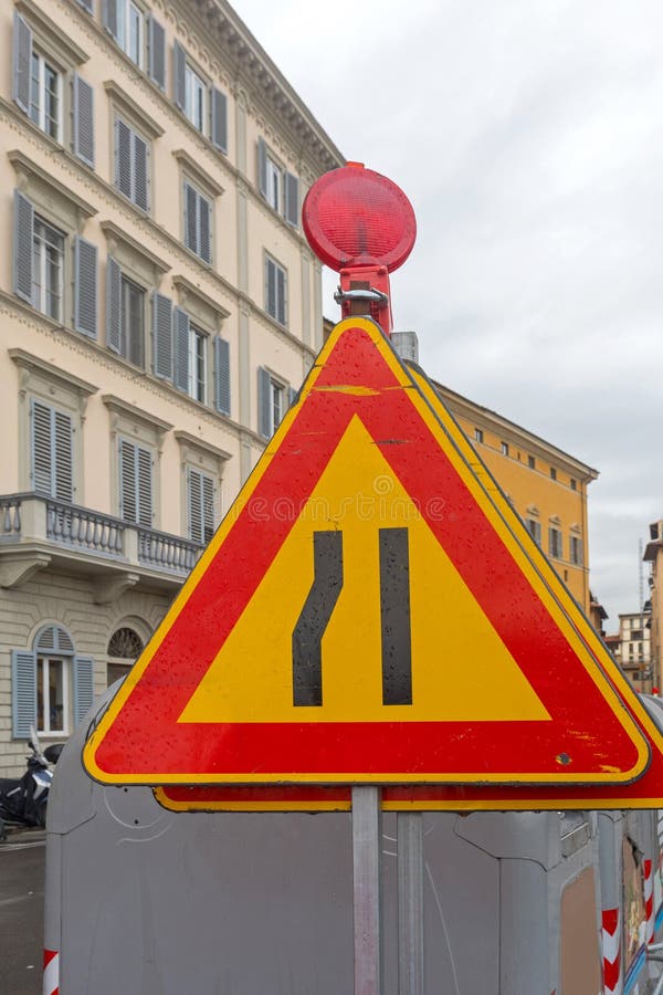 Road Narrow stock photo. Image of narrow, works, transport - 194072966