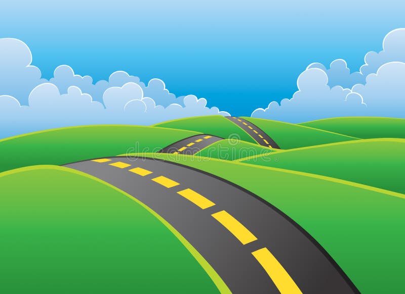 Curvy Road Street Stock Illustrations – 486 Curvy Road Street Stock ...