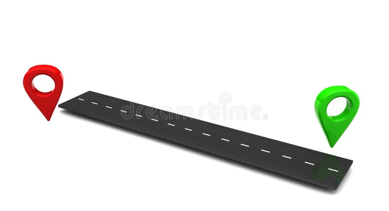 Road navigation stock illustration. Illustration of city - 59504337