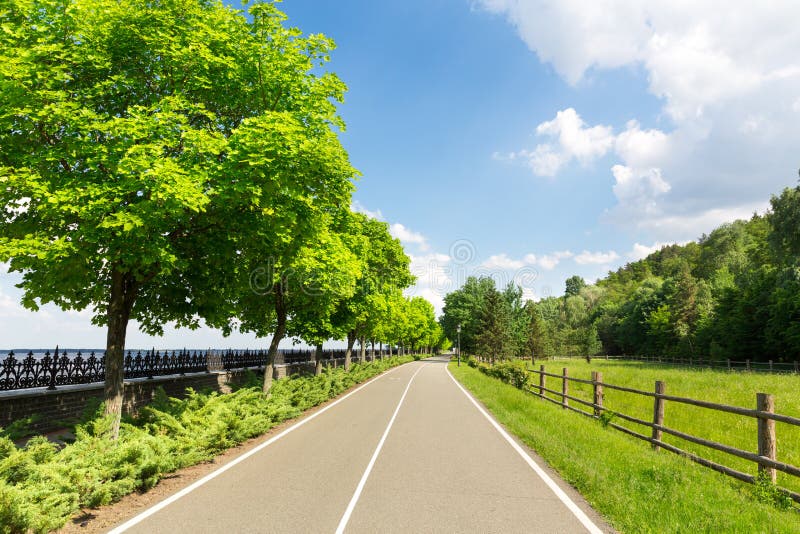Road near the sea stock image. Image of cloud, ocean - 55957971