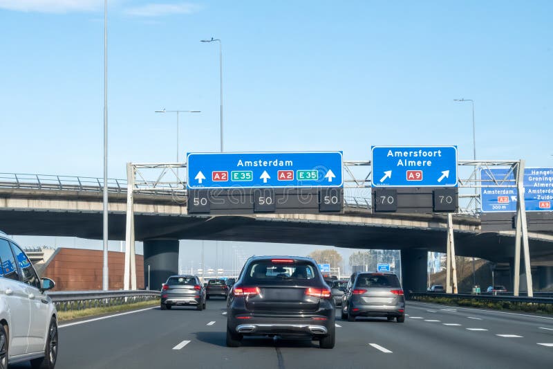 Road Network Infractrusture in Netherlands, Driving Safe on High ...