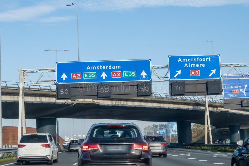 Road Network Infractrusture in Netherlands, Driving Safe on High ...