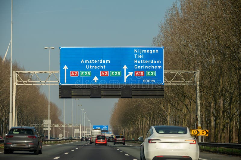 Road Network Infractrusture in Netherlands, Driving Safe on High ...