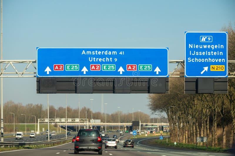 Road Network Infractrusture in Netherlands, Driving Safe on High ...