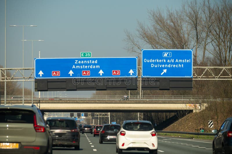 Road Network Infractrusture in Netherlands, Driving Safe on High ...