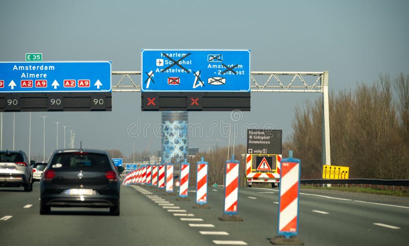 Road Network Infractrusture in Netherlands, Driving Safe on High ...