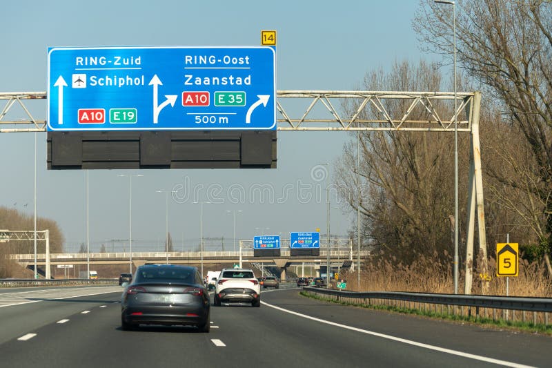 Road Network Infractrusture in Netherlands, Driving Safe on High ...