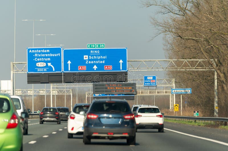 Road Network Infractrusture in Netherlands, Driving Safe on High ...