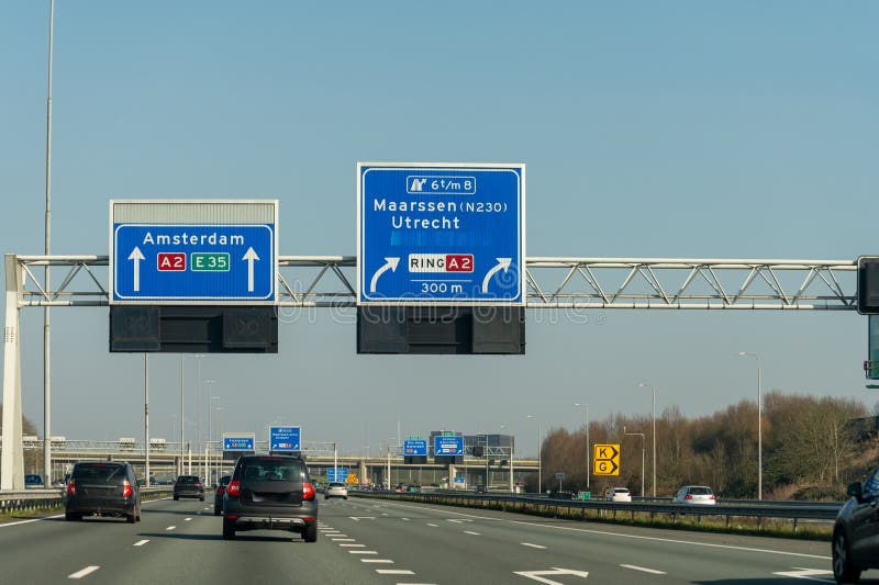 Road Network Infractrusture in Netherlands, Driving Safe on High ...