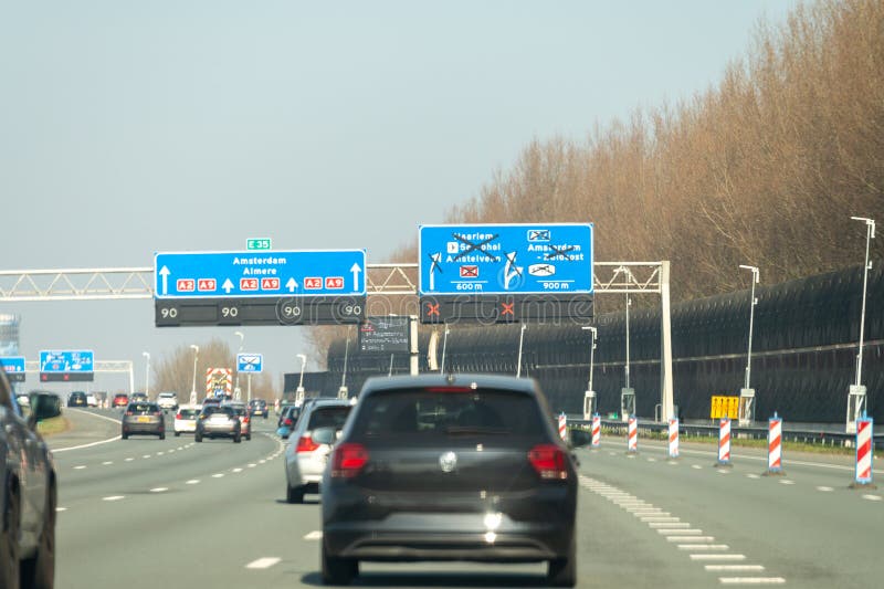 Road Network Infractrusture in Netherlands, Driving Safe on High ...