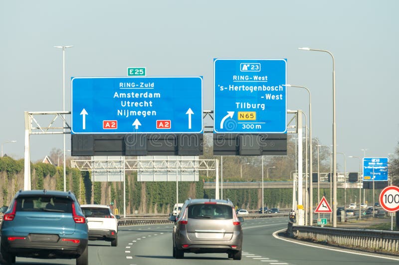 Road Network Infractrusture in Netherlands, Driving Safe on High ...