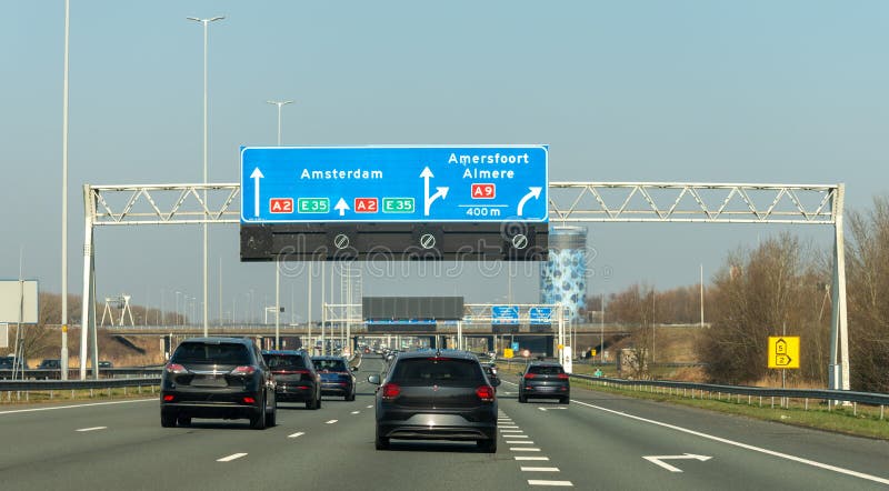 Road Network Infractrusture in Netherlands, Driving Safe on High ...