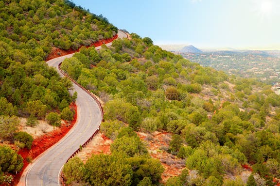 Road over the hill stock photo. Image of beautiful, hillside - 12016766