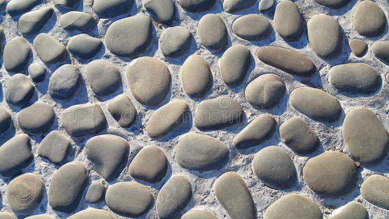Road Paved with Large Stones, Stone Pavement, Texture of the Stones ...