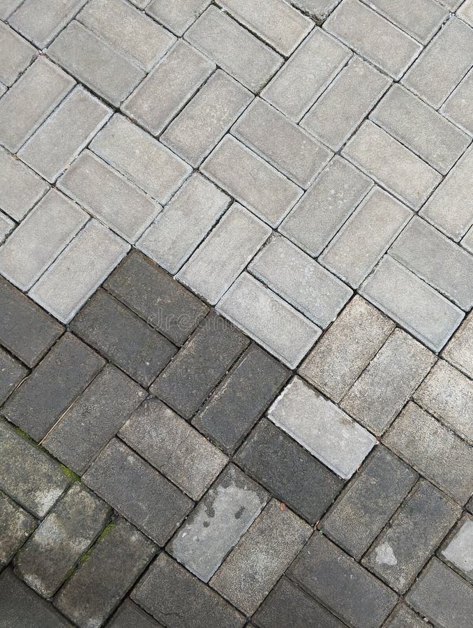 Road Paved with Stone Blocks Stock Photo - Image of circle, tile: 384524210