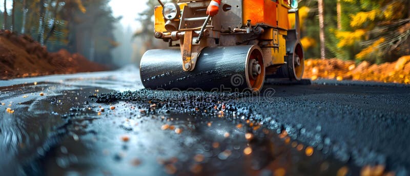 Road Paving Progress: the Smooth Symphony. Concept Construction Updates ...