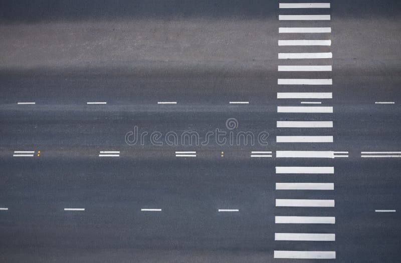 4+ Pedestrian crossing top view Free Stock Photos - StockFreeImages