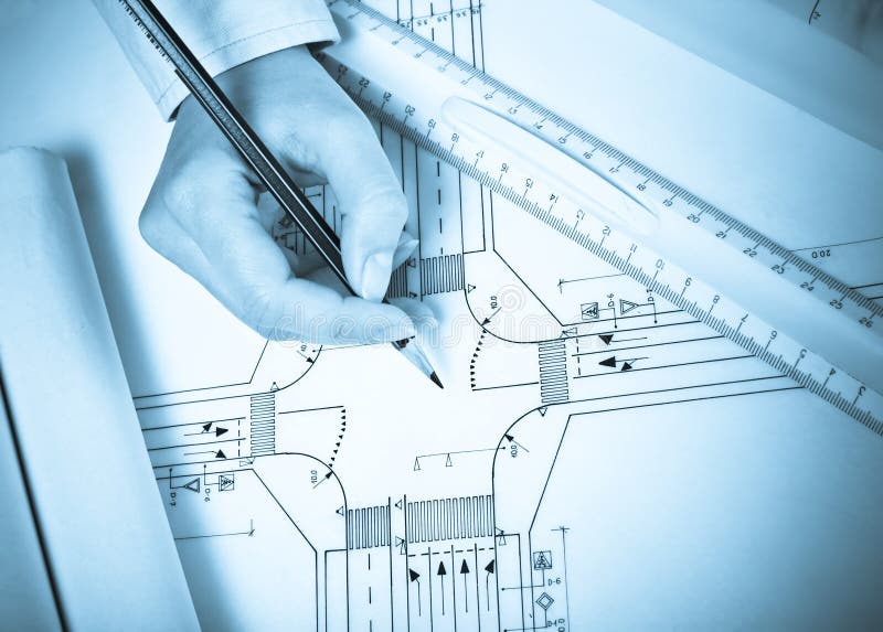 Road Drawing Tracing Paper Stock Photos - Free & Royalty-Free Stock ...